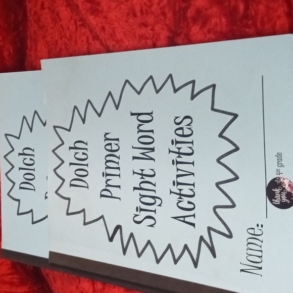 no brand | Other | Dolch Primer Sight Word Activities 4th Grade | Poshmark